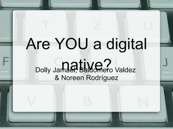 Digital Natives | ODP