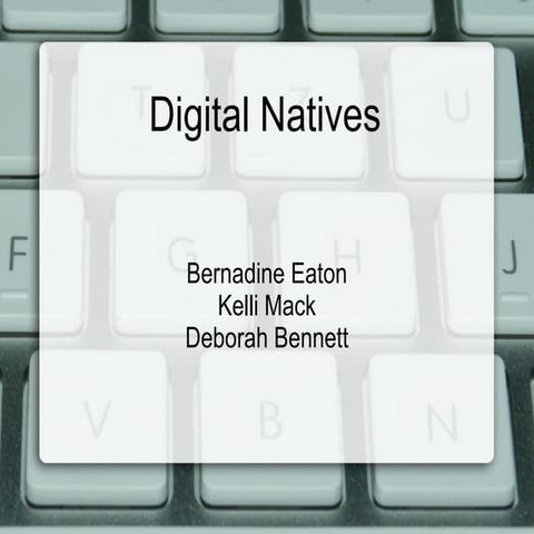 Digital Natives | ODP