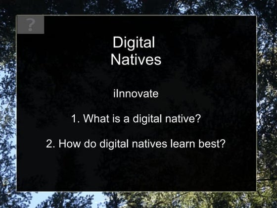 Digital natives | DOCX