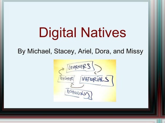 Digital Native | ODP | Online Education | Education