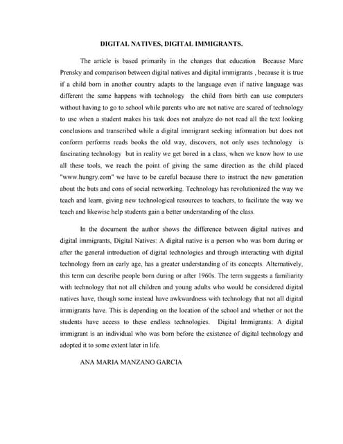 Digital natives | DOCX