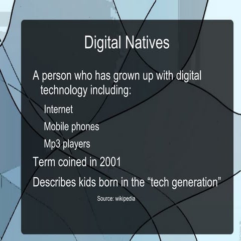 Digital Natives Presentation | ODP | Technology & Computing