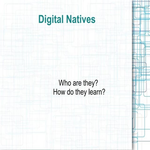 Digital Natives | ODP