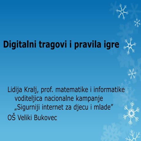 Digitalni tragovi | PDF