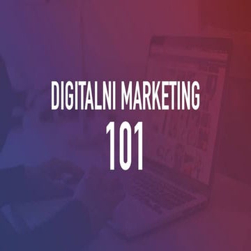 Digitalni marketing 101 | PDF