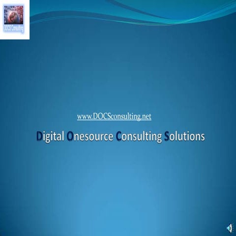 Digital Onesource Consulting Solutions | PPT