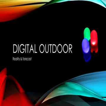 Digital outdoor / | PPT