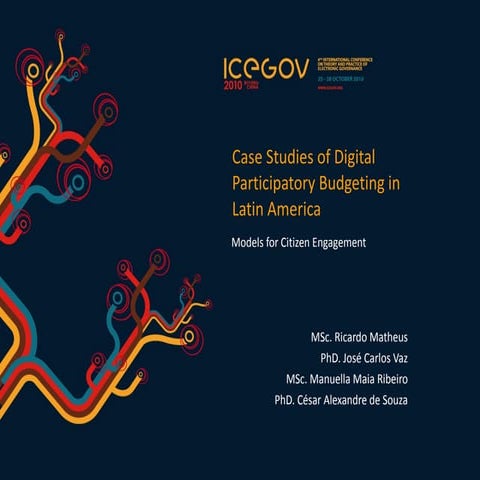 Digital Participatory Budgeting in Latin America | PPT