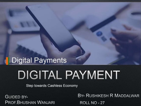 Digital payments | PPTX