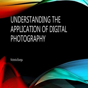 Digital photography 4 | PPT