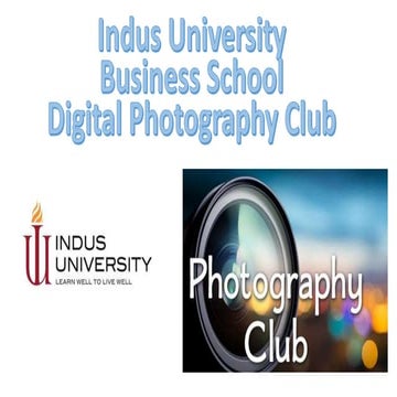 Digital photography Club | PPTX