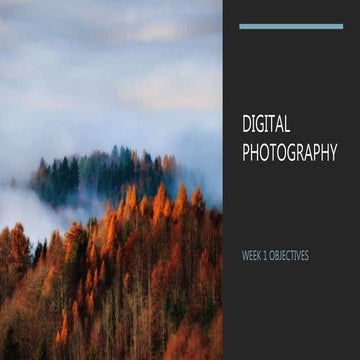 Digital Photography Day 1 | PPTX