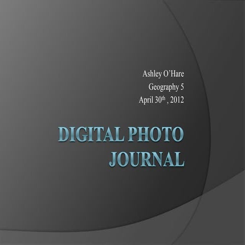 Digital photo journal 1 | PPT