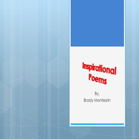 Digital Poetry Project | PPTX