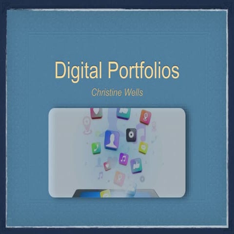How to create a digital portfolio | PPTX