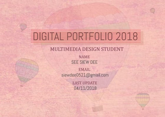 Digital portfolio | PPT