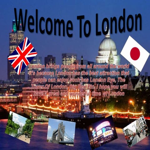 Welcome To London | PPTX
