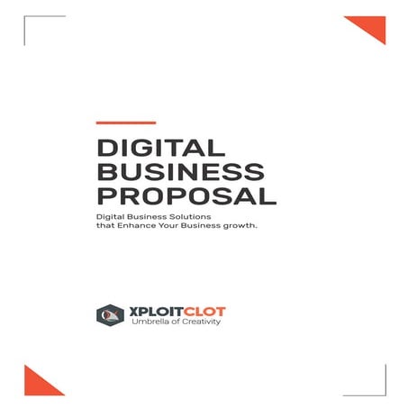 Digital presence proposal | PDF