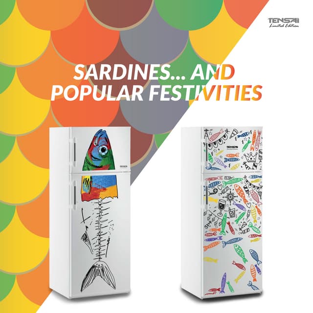 Digital printing and THEMED FRIDGE - DECORATION sardine fridge ...