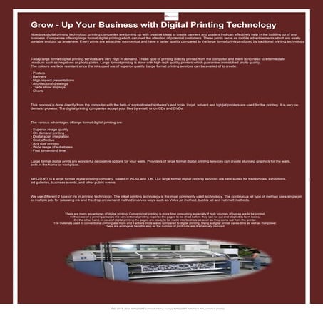 Digital printing singapore | PPTX