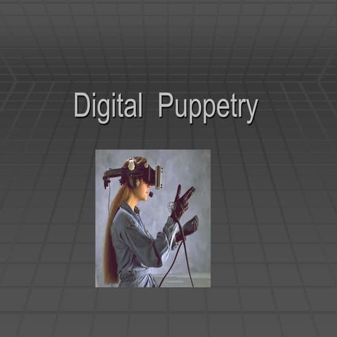 Digital puppetry | PPT