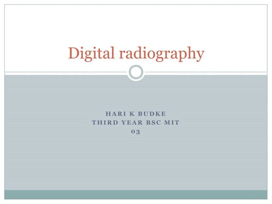 factor affecting quality of radiograph | PPT