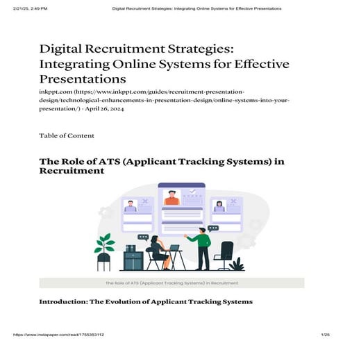 Digital Recruitment Strategies_ Integrating Online Systems for ...