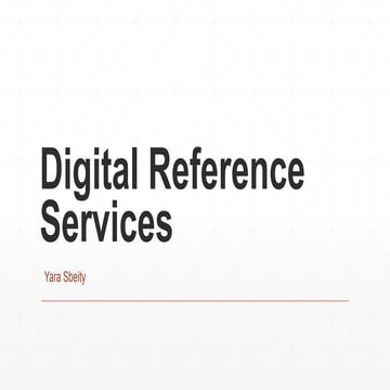 Digital Reference Services.pptx