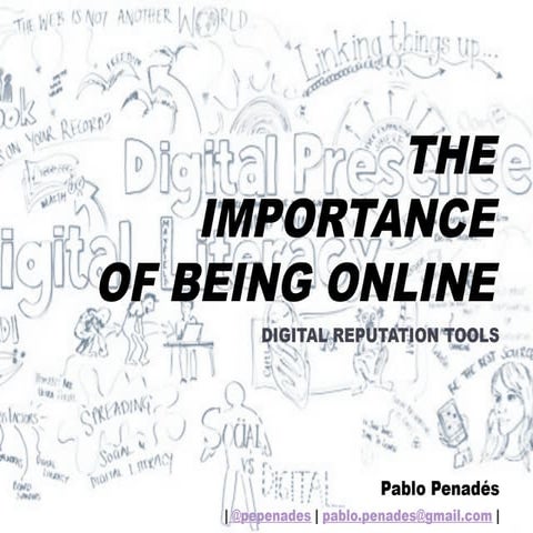The importance of being online | PPT