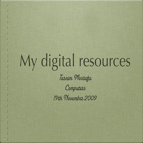 Digital Resources | KEY | Social Networking | Internet