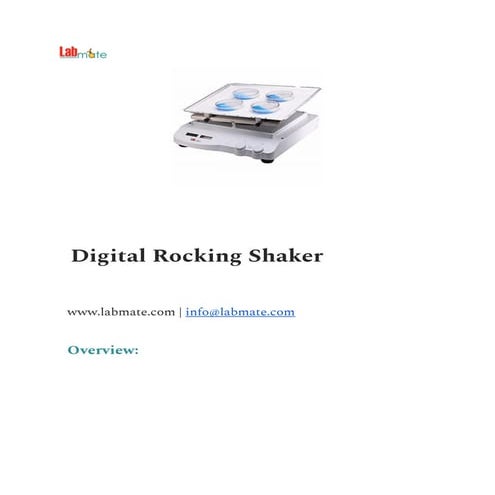 digital rocking shaker | PDF