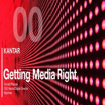 Getting Media Right - Slovensko | PPT