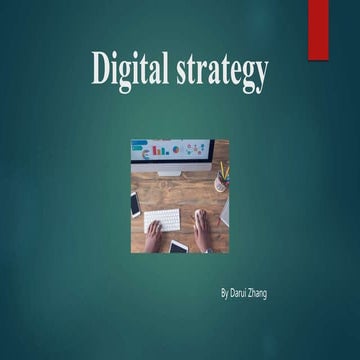 Digital strategy | PPT