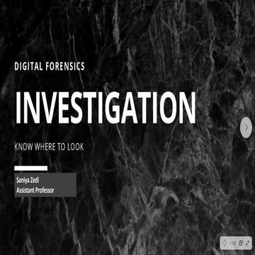 Digital Forensics | PPT