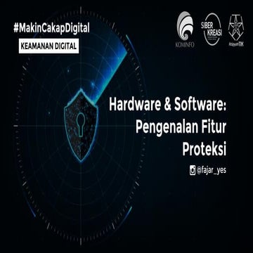 Digital Safety - Mengenal Fitur Proteksi Perangkat Digital | PDF