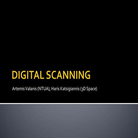 Digital scanning | PPTX