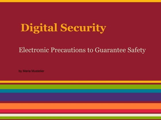 Digital security | PPT