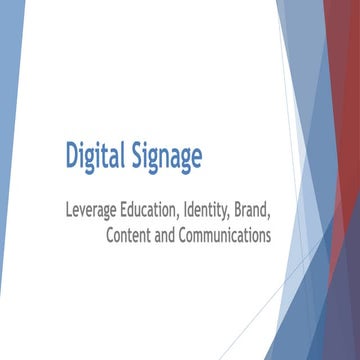 Digital signage | PPT