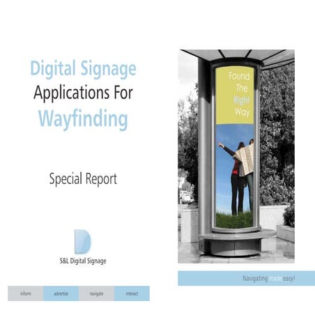 S&L Digital Signage - Digital Signage Applications for Wayfinding ...