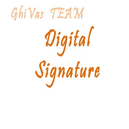 Algoritmul Criptografic DSA(Digital Signature Algorithm) | PPTX