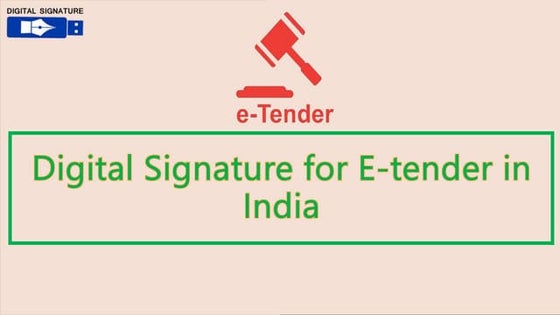 Digital Signature in Mumbai | PPT