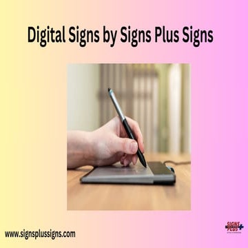 Dynamic Impressions: Elevate Your Message with Digital Signs by Signs ...