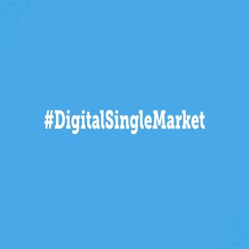 Digital single market | PPT