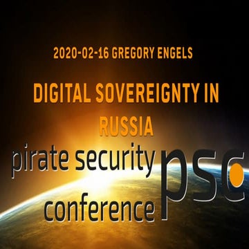 Digital sovereignty in Russia | PDF