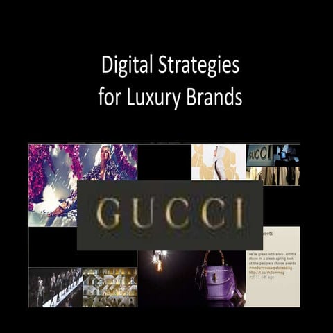 Digital startegies gucci | PPTX