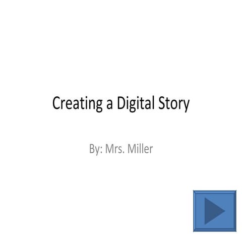 Digital stories | PPT