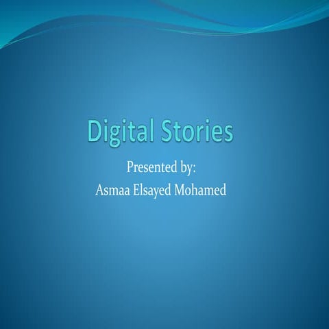 Digital stories | PPT