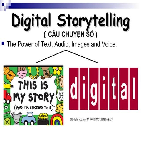 Digital storytelling | PPT