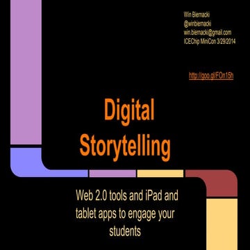 Digiital Story Telling Apps