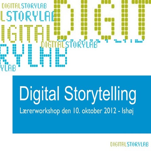 Digitalstorytelling 10okt | ODP